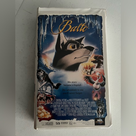 Universal | Media | Vintage Vhs Balto | Poshmark